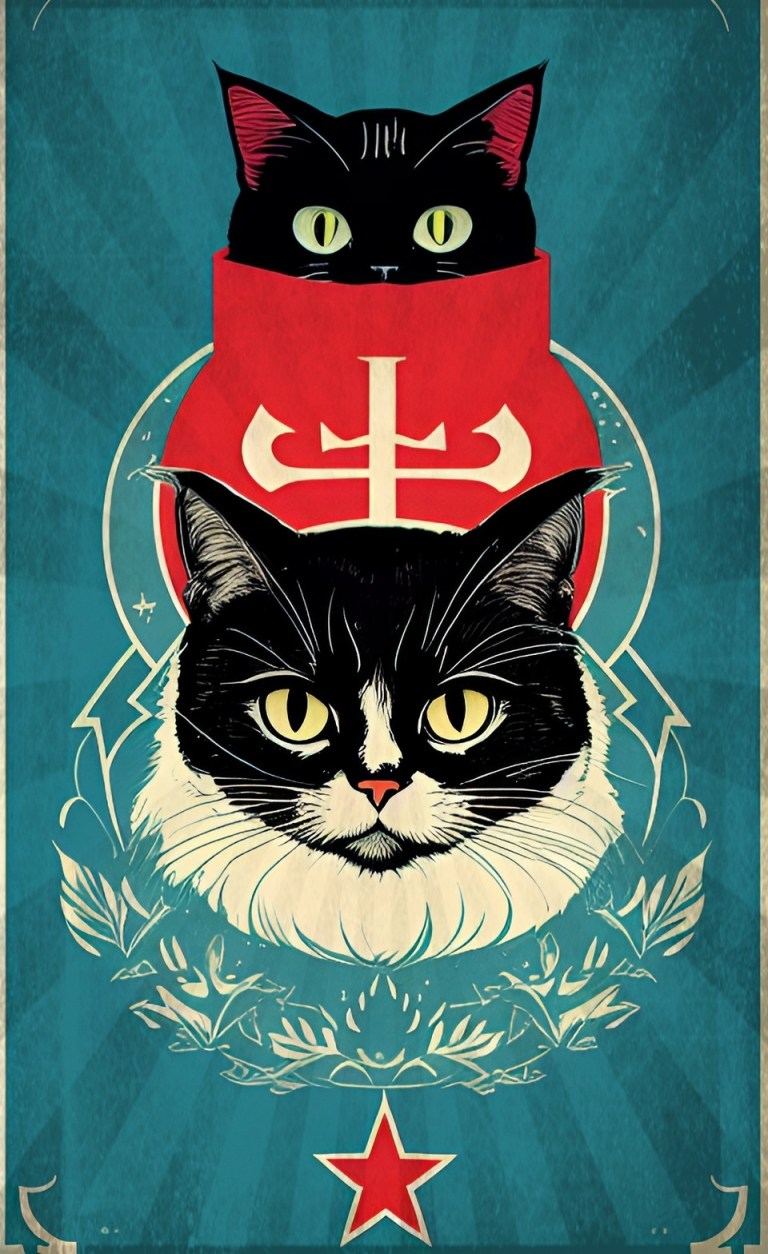 Feline Purrpaganda II: Posters To Inspire You To Serve Your Furry ...